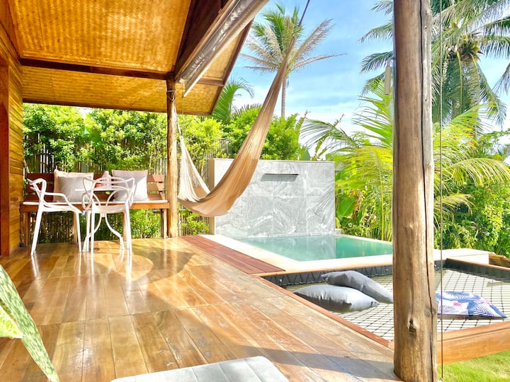 Nibbana Deluxe Beach Front Pool Bungalow 2 ❤️ - Koh Samui