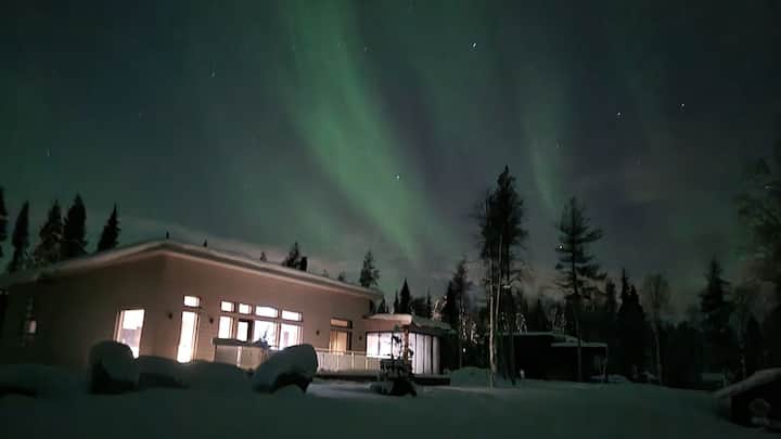 Villa Valtte Lake Norvajärvi With Jacuzzi - Rovaniemi