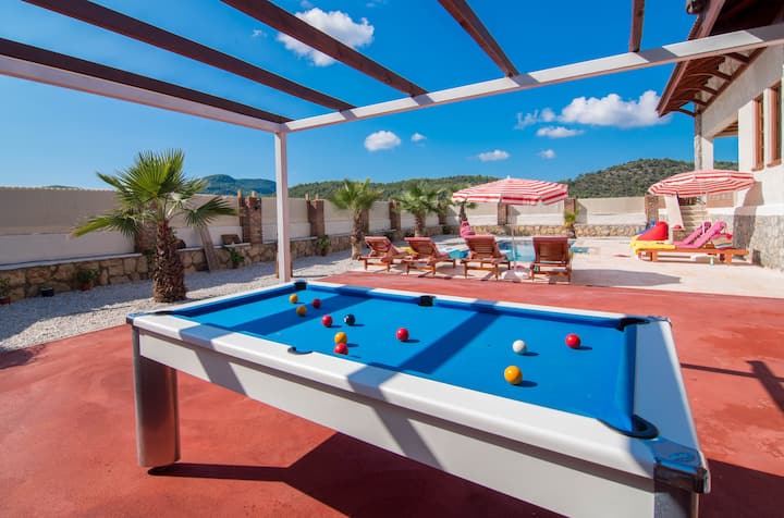 Isitmali Havuzlu Mustakil Villa @Hisaronu/oludeniz - Çalış Beach