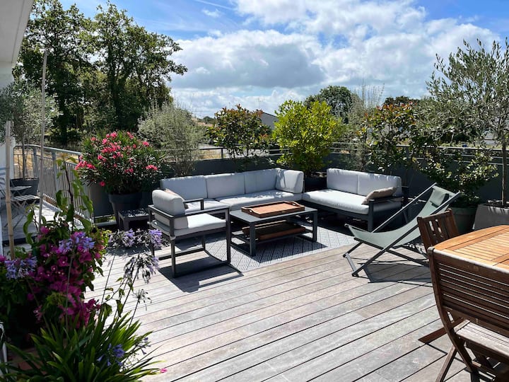 Maison Avec Terrasse Panoramique Plein Sud - Pornic