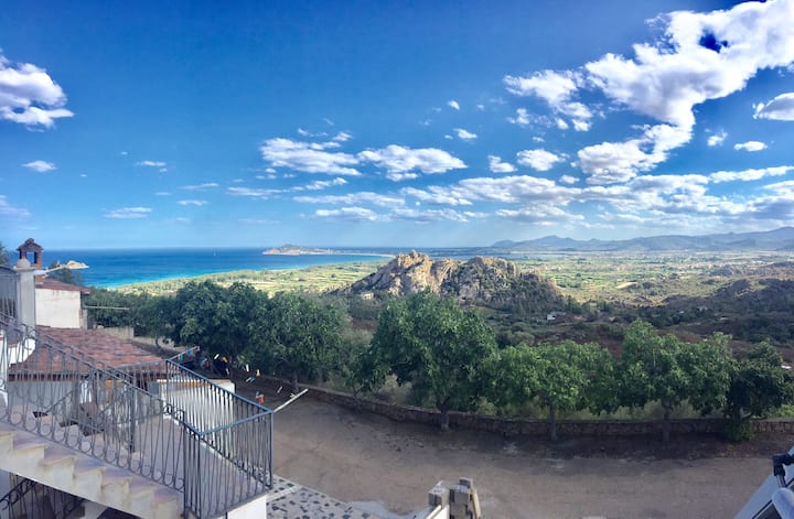 Appartamento Surrele Con Vista Su Mare E Montagne - Santa Maria Navarrese
