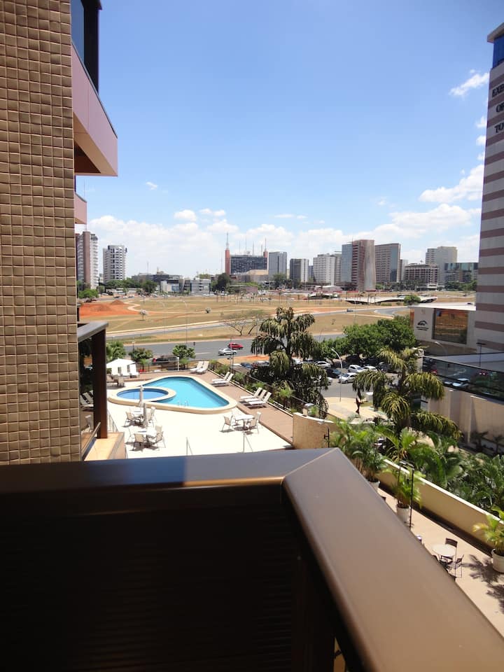 Flat No Centro De Brasília - Brasília