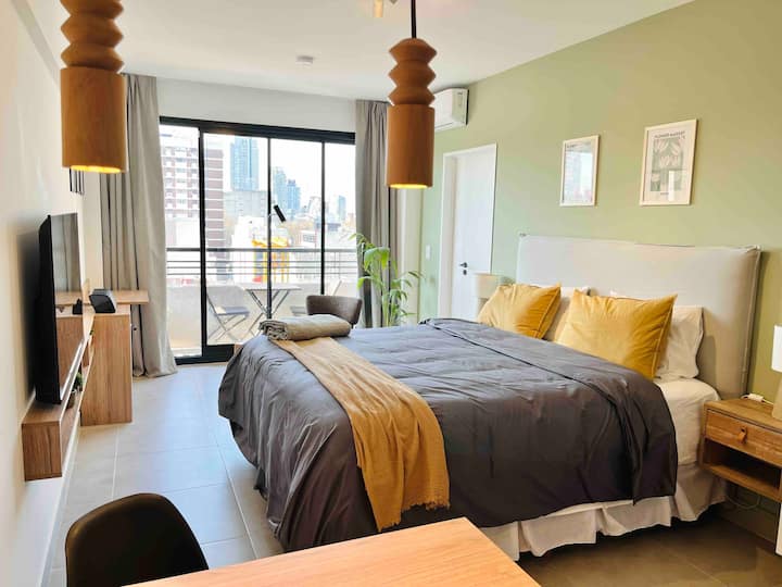 Hermoso Studio En El Corazon De Palermo Hollywood - Argentina