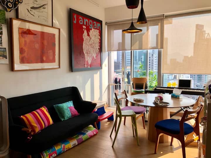 Stylish And Bright, Well Equipped 2 Bedroom - Mong Kok
