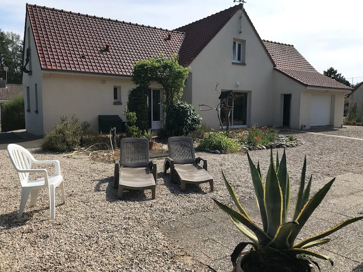 Quend-plage : Villa 8 Pers. Agréable Et Moderne - Saint-Quentin-en-Tourmont