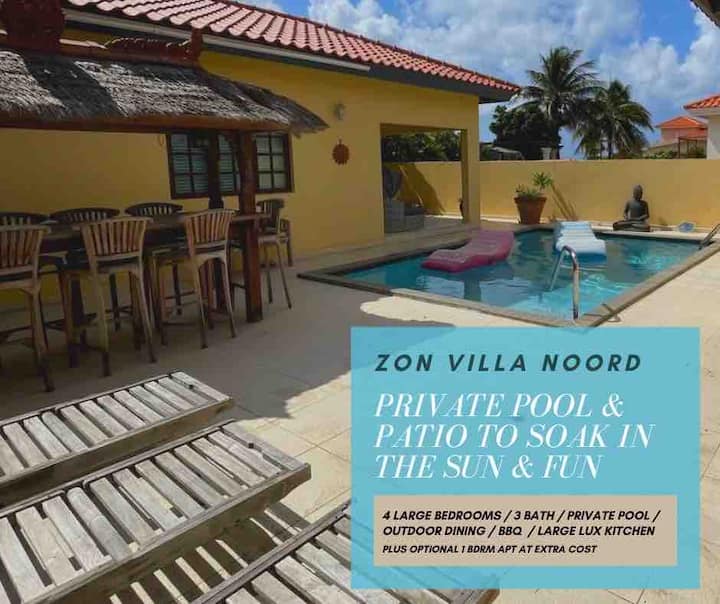 Zon Villa Noord. Family Fun In The Sun - Aruba