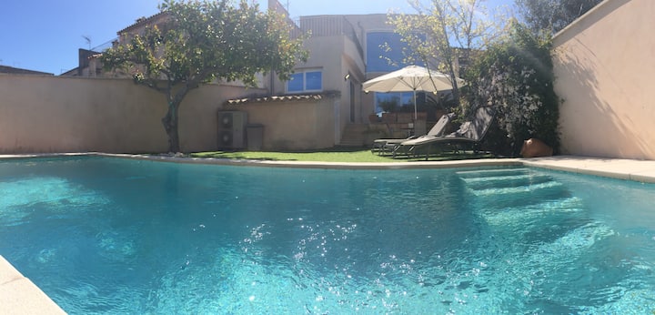 Charming Town House & Swimming Pool - Muro