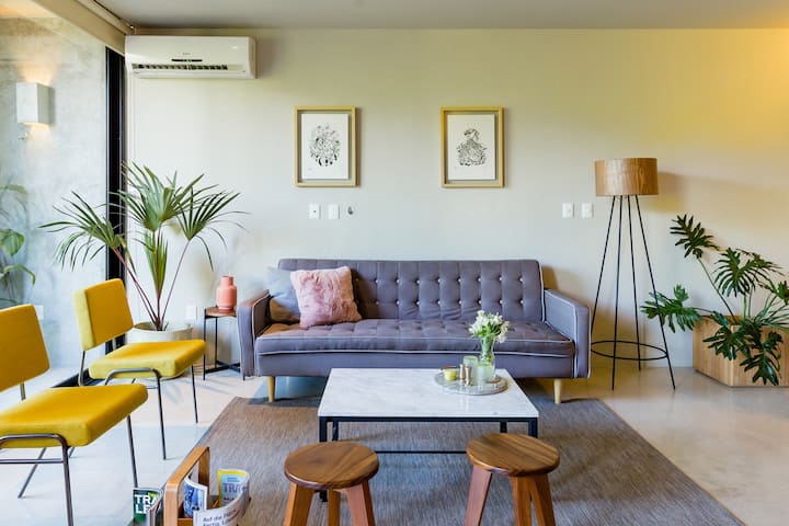 Stunning Park View - Capacious Apartment In Cancún - Cancún