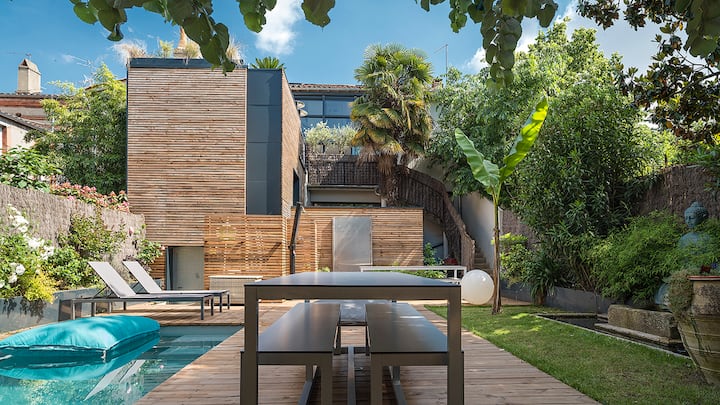 Maison Contemporaine Plein Centre Piscine &Jacuzzi - Toulouse