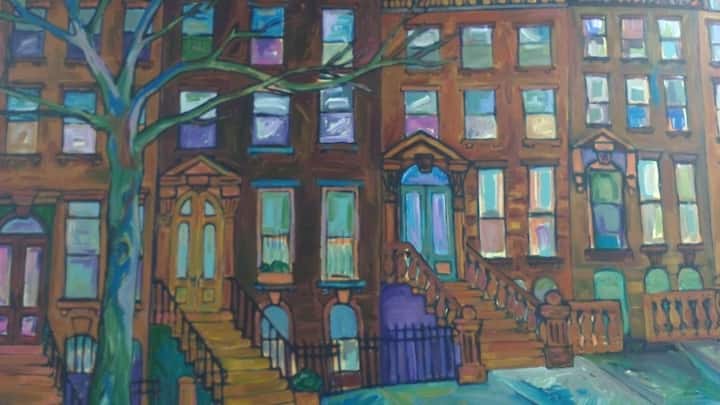 Brownstone Top Floor Sunny & Spacious Apartment - Nueva York, NY