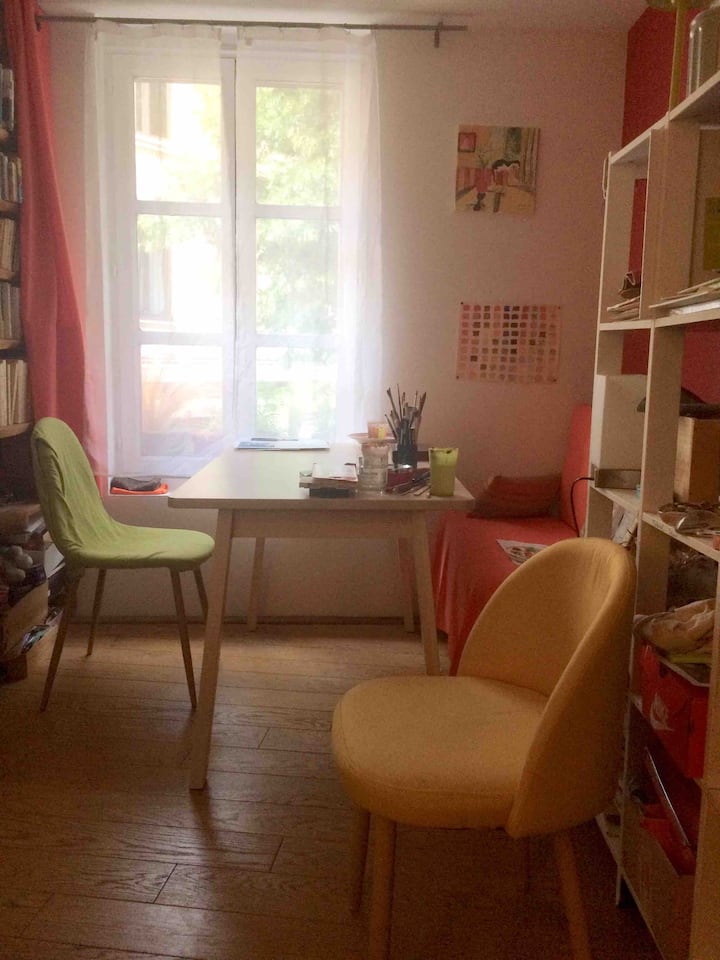 Chambre Rouen Proche Gare, Sans Frais Ménage - Mont-Saint-Aignan