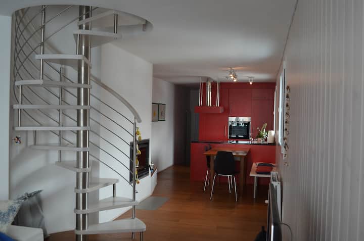 Bright Apartment, Private Sauna Free Parking Place - Saas-Fee