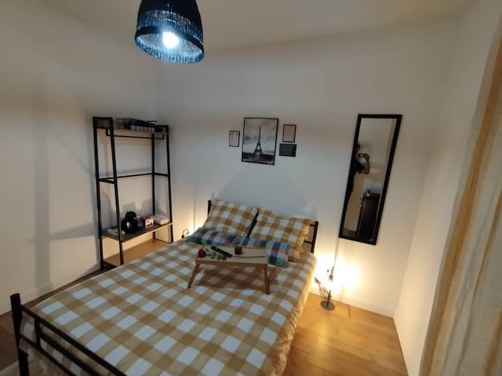 Chambre Jaune Proche De Stade De France - Stains