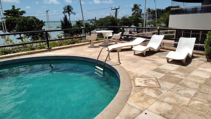 Seafront Apartment With A View 557 - Fortaleza
