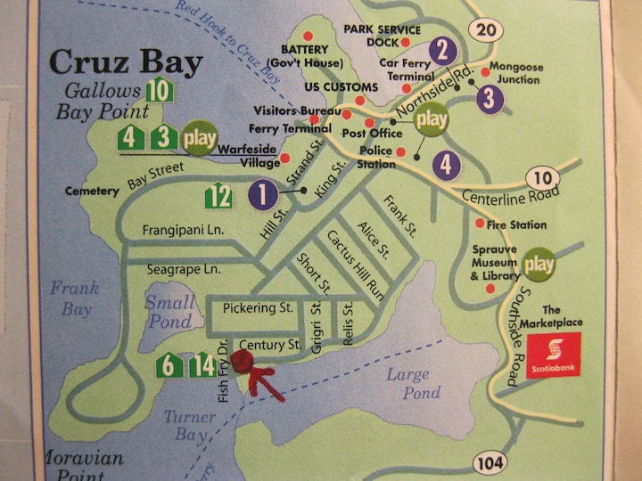 Skipper Cottage Unit Number 1 - Cruz Bay