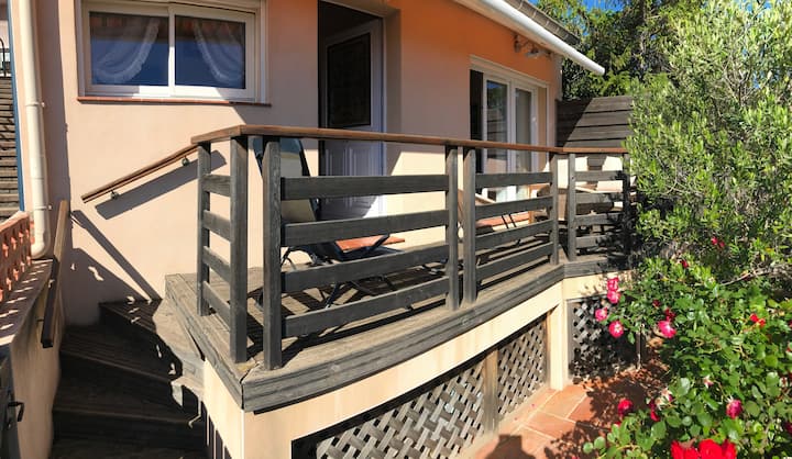 Maisonnette Climatisée Avec Terrasse - Collioure