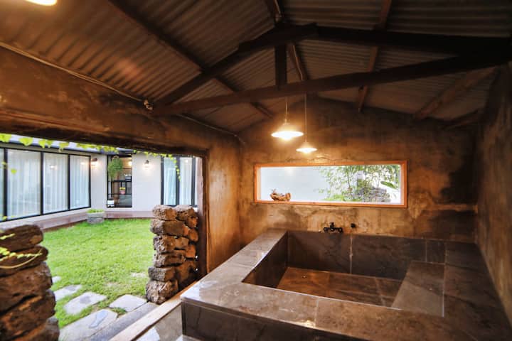 [제주휴가] 야외노천탕무료이용,협재 금능 해수욕장 10분,비양도선착장 5분,장기숙박할인 - Jeju-si