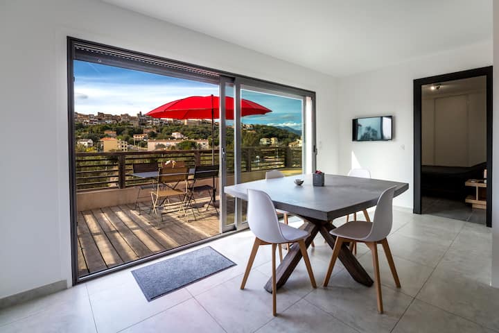 T2 Classé 4* Dans Résidence Avec Piscine - Plage de Palombaggia