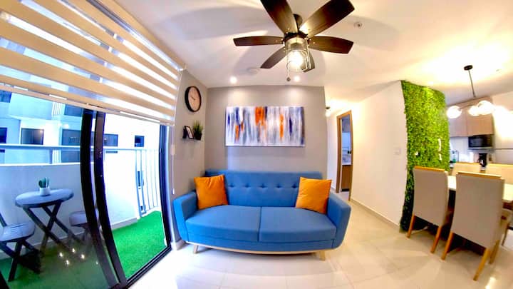 Acogedor Apartamento De 2 Cuartos, Downtown. - Panama City