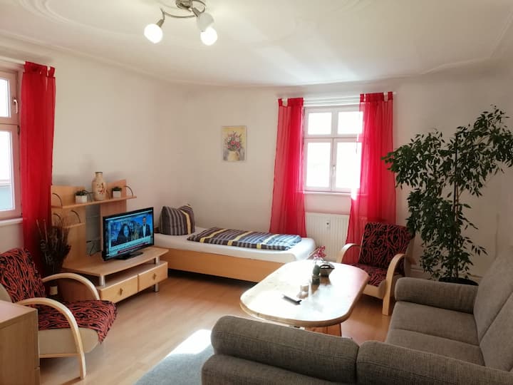 Wildkirsche Mit Terrasse Im Stadthaus Zentrum Bt - Bayreuth