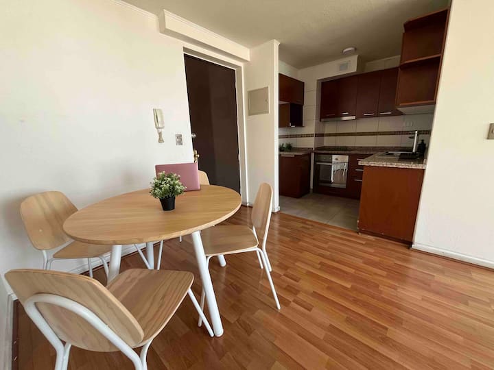Departamento Full Equipado / Aire Acondicionado - Chile