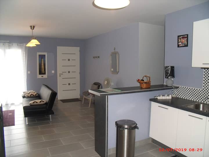 Agréable Maison Familiale Entre Mer Et Campagne - Plage Gurp