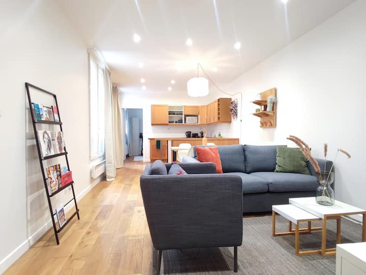 Bel Appartement Familial, Cosy Aux Portes De Paris - Clichy