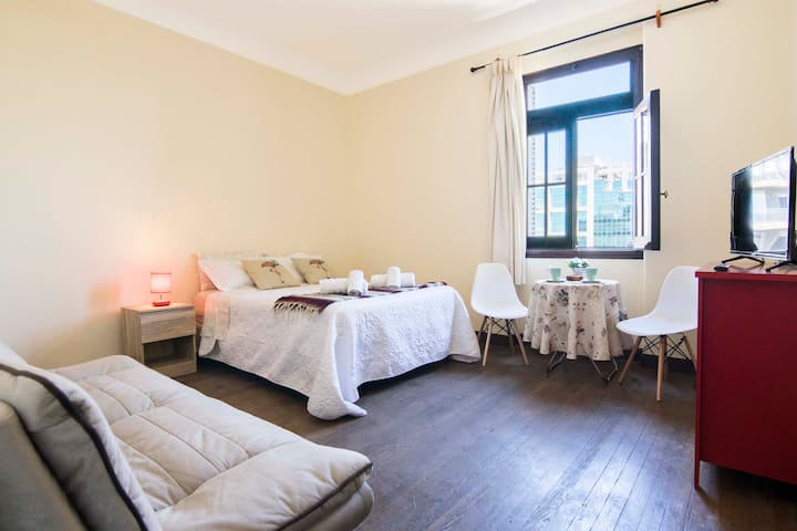 Apartamento Vista Plaza En Palacio Salvo -Suite 18 - Montevidéu
