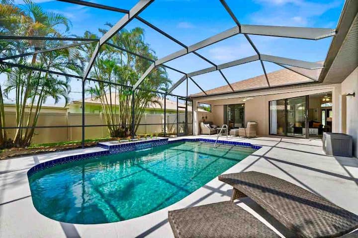 Cozy 3br Gulf Coast House With Heated Pool - Englewood Beach, Englewood