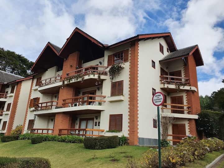 Apartamento Cobertura Com Lareira - Campos do Jordão