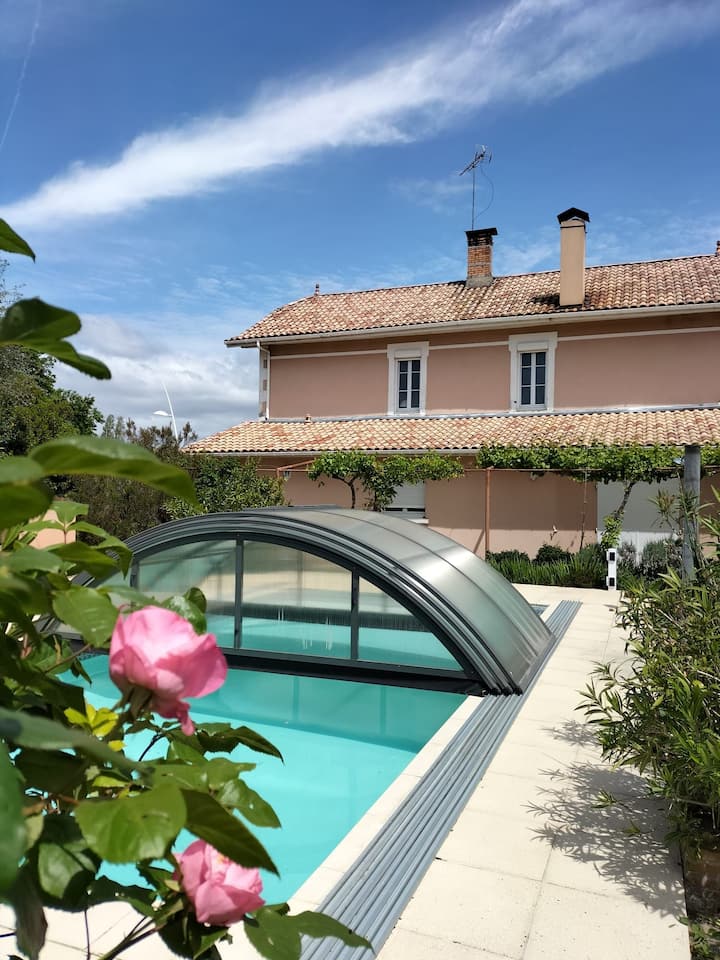 Maison De Vacances Avec Piscine Proche Du Lac - Sanguinet