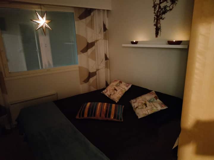 Lovely Row House Apartment With Sauna - Rovaniemi