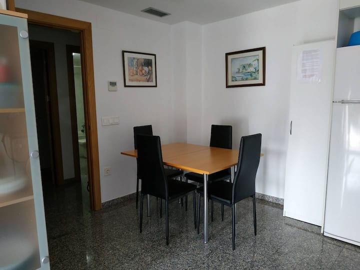 Apartament"mar" 1ª Línea Playa Fenals+wifi+parking - Lloret de Mar