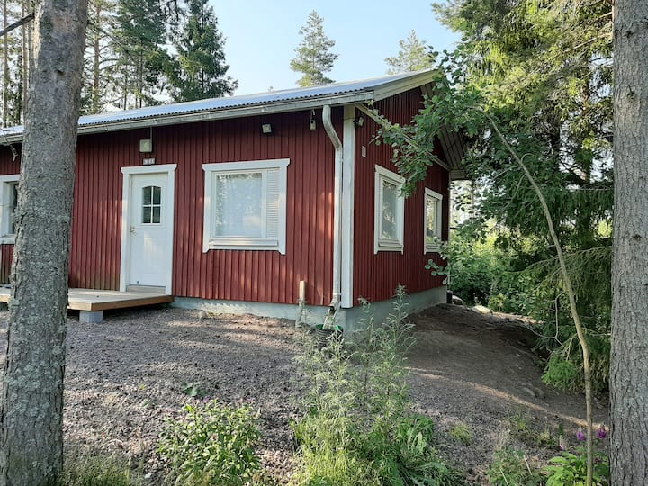 Kodikas Pieni Talo Metsän Reunassa. - Aura