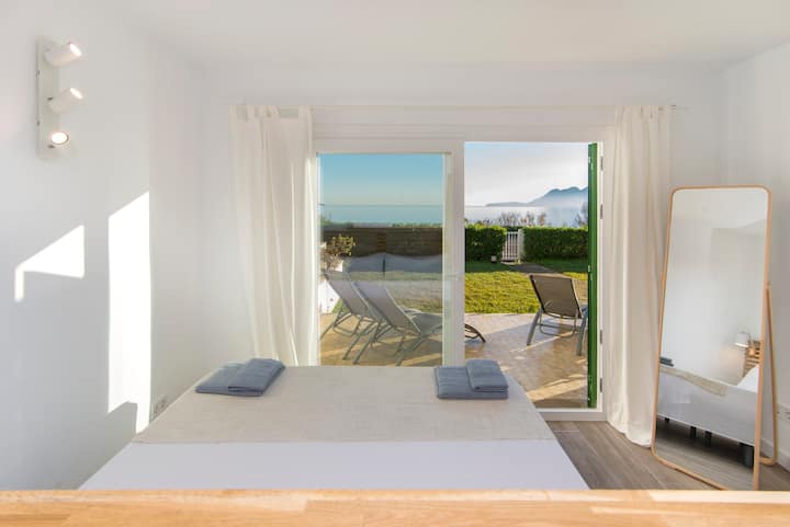"Apartamento Garrover B" Tranquilo Frente Al Mar. - Pollença