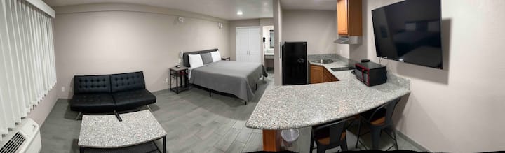 Private Studio Suite - King Bed - Bakersfield, CA