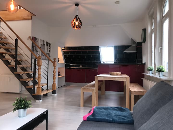Maisonette-loft 110m² / Citynear - Hambourg