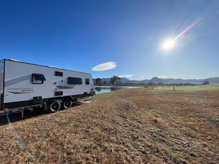 Glamping Jayco Bushpack Family Farmstay - Southend