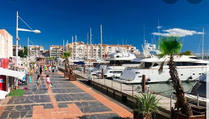 Joli Appartement Duplex Au Pied Du Port - Marseillan
