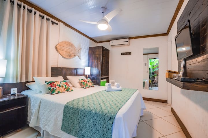 Ecocharme Pousada Pedra Do Mar - Standard Triplo - Ilha de Fernando de Noronha