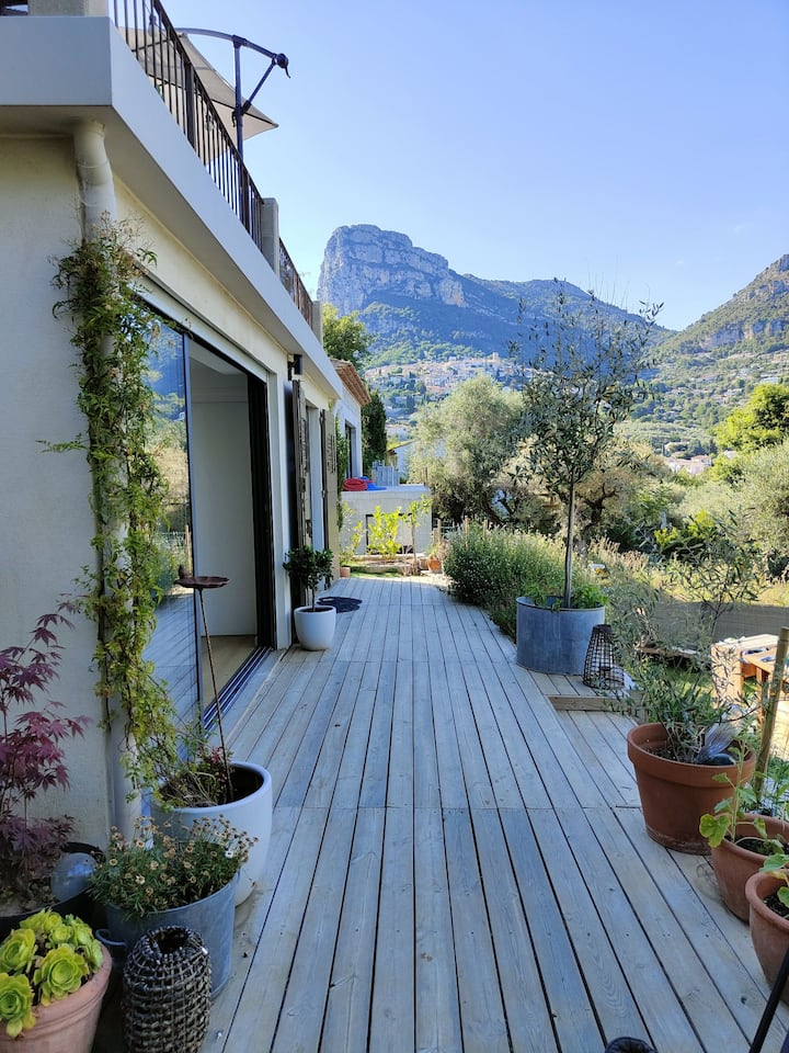 Bas De Villa Avec Petite Piscine - Vence