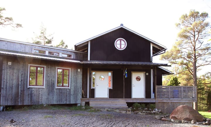 Unique Design House, In Stockholm Archipelago. - Haninge
