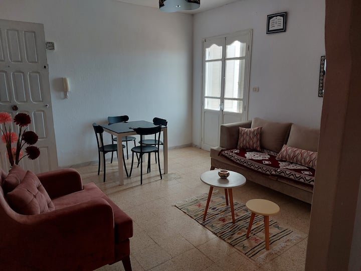 Apartment Dar Al Gharbi, 3 Zimmer, 2 Terassen,wlan - Sousse