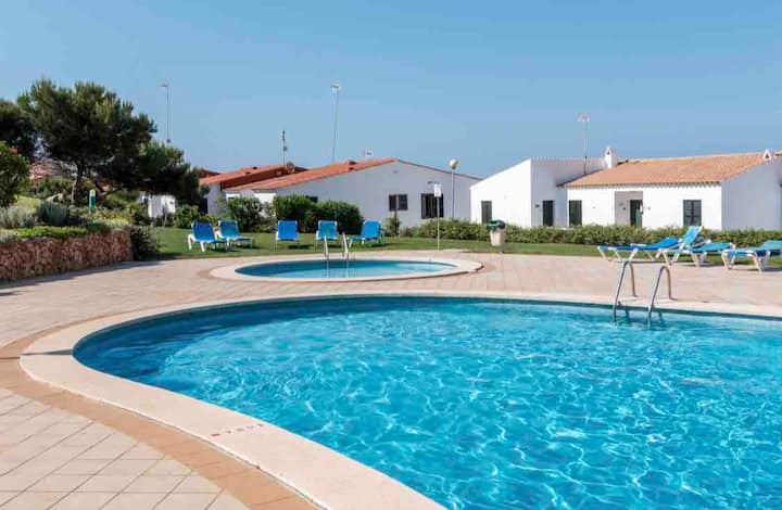 Costa Arenal 43 Con Terraza, Piscina, Aacc - Minorca