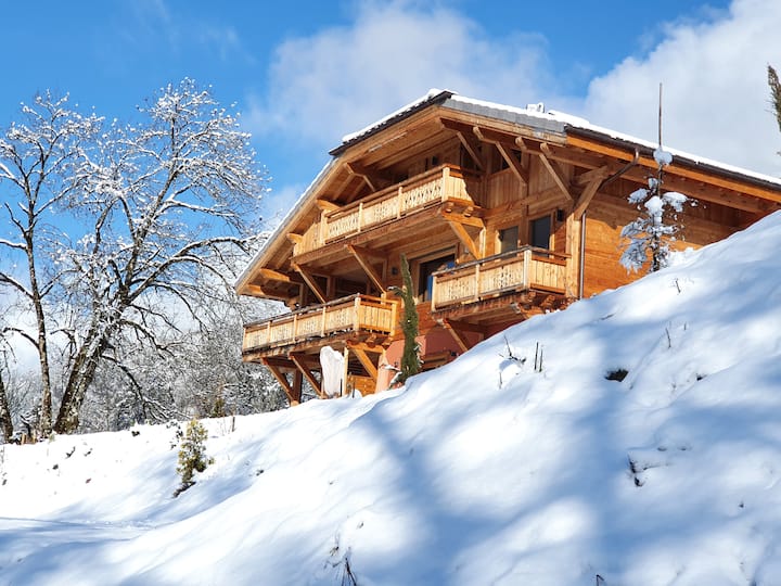 Appartement Duplex 170m2 12 Pers Ds Chalet Samoens - Morillon