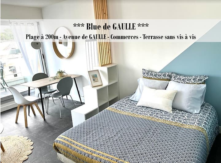Blue De Gaulle / Plage 🏖 + Terrasse + Tout À Pied - La Baule-Escoublac