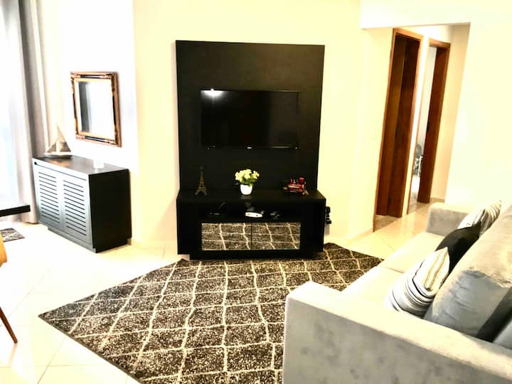 New Decoration, With Balcony -Wi-fi - 5 People - Barão Geraldo