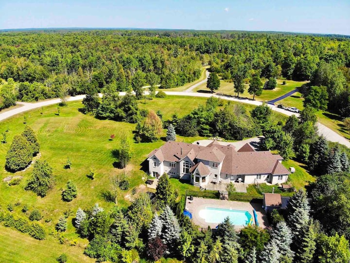 Estate In The Hills Mansionacreagepool - Milton