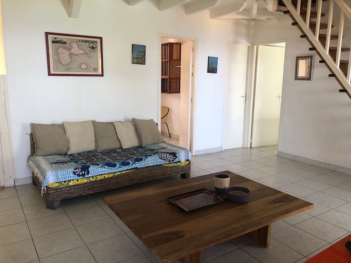 Villa Hibiscus, Vue Mer, Piscine Privée - Guadeloupe