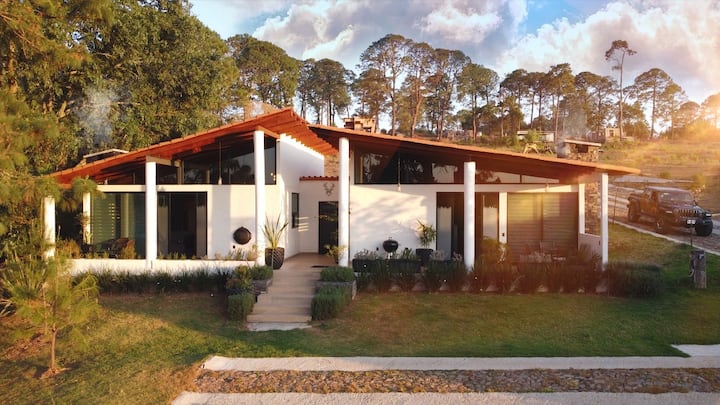 Cabaña En Montaña Residencial 2,3 O 4 Con Jacuzzy - La Manzanilla de La Paz